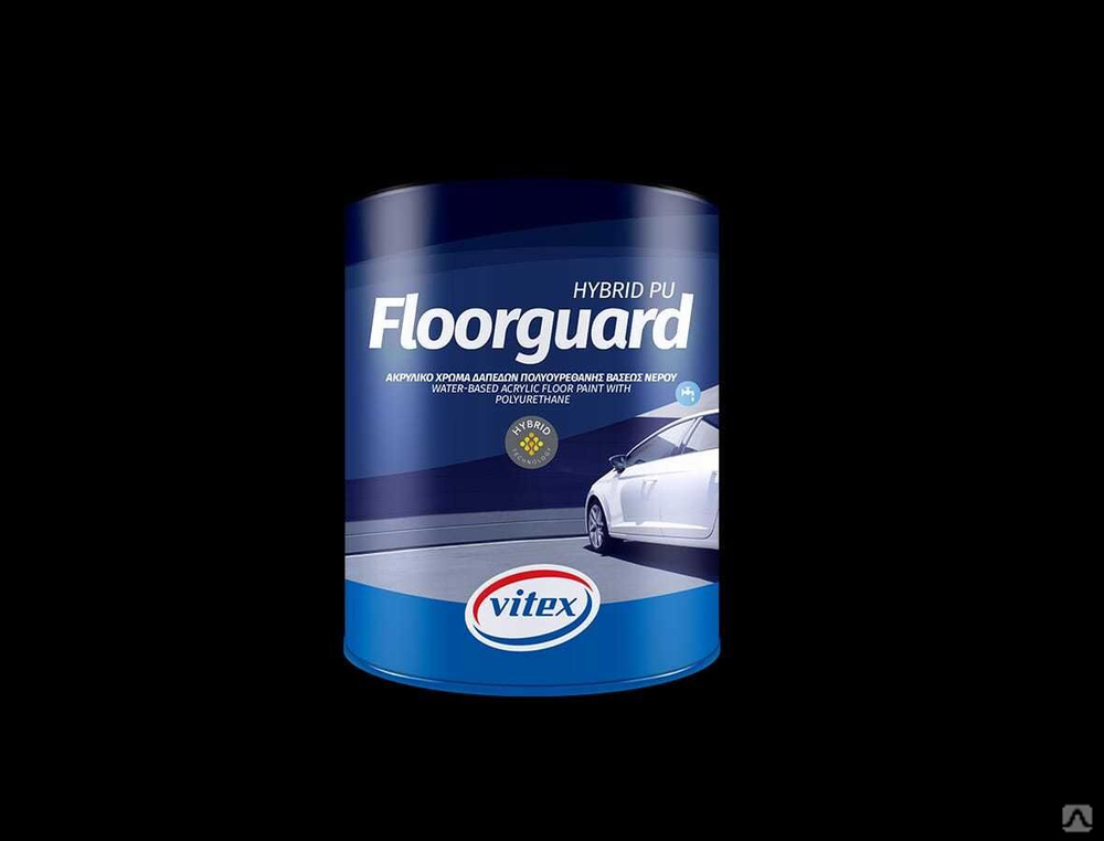 Краска для пола Vitex FLOORGUARD HYBRID PU BASE WHITE 9,269 л купить в ...